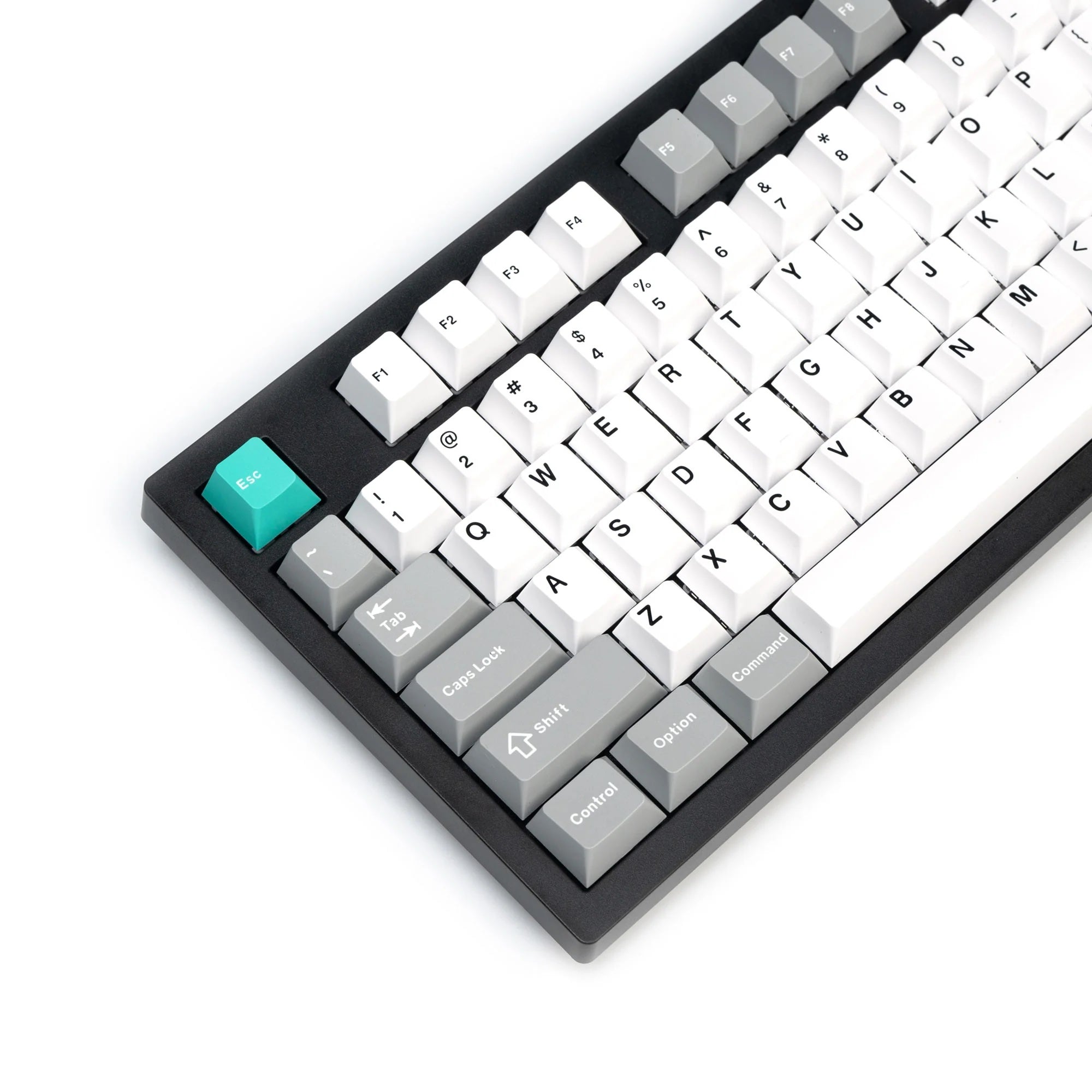 Keychron Doubleshot PBT Keycaps - White Mint – Control Shift Escape