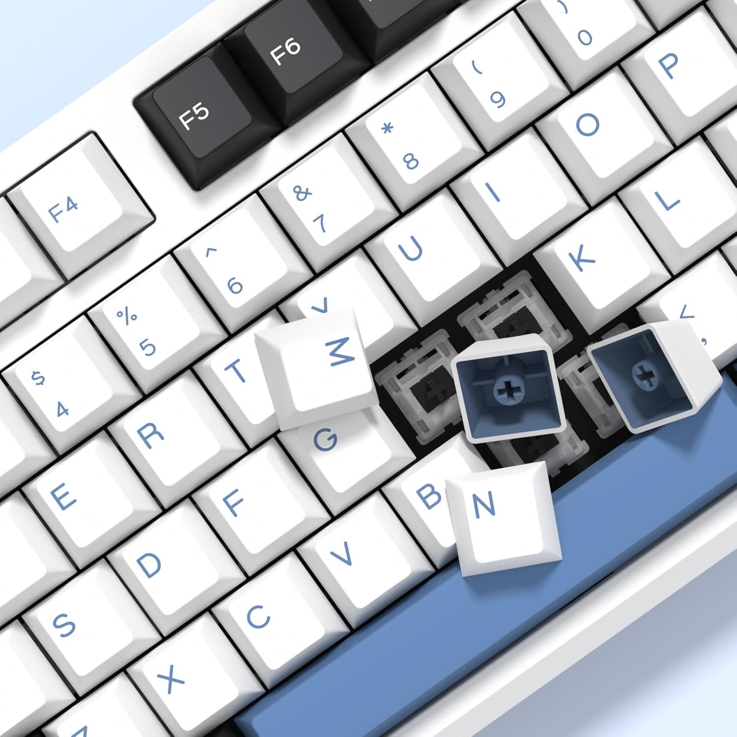 KBDIY PBT Keycap Set - Arctic – Control Shift Escape