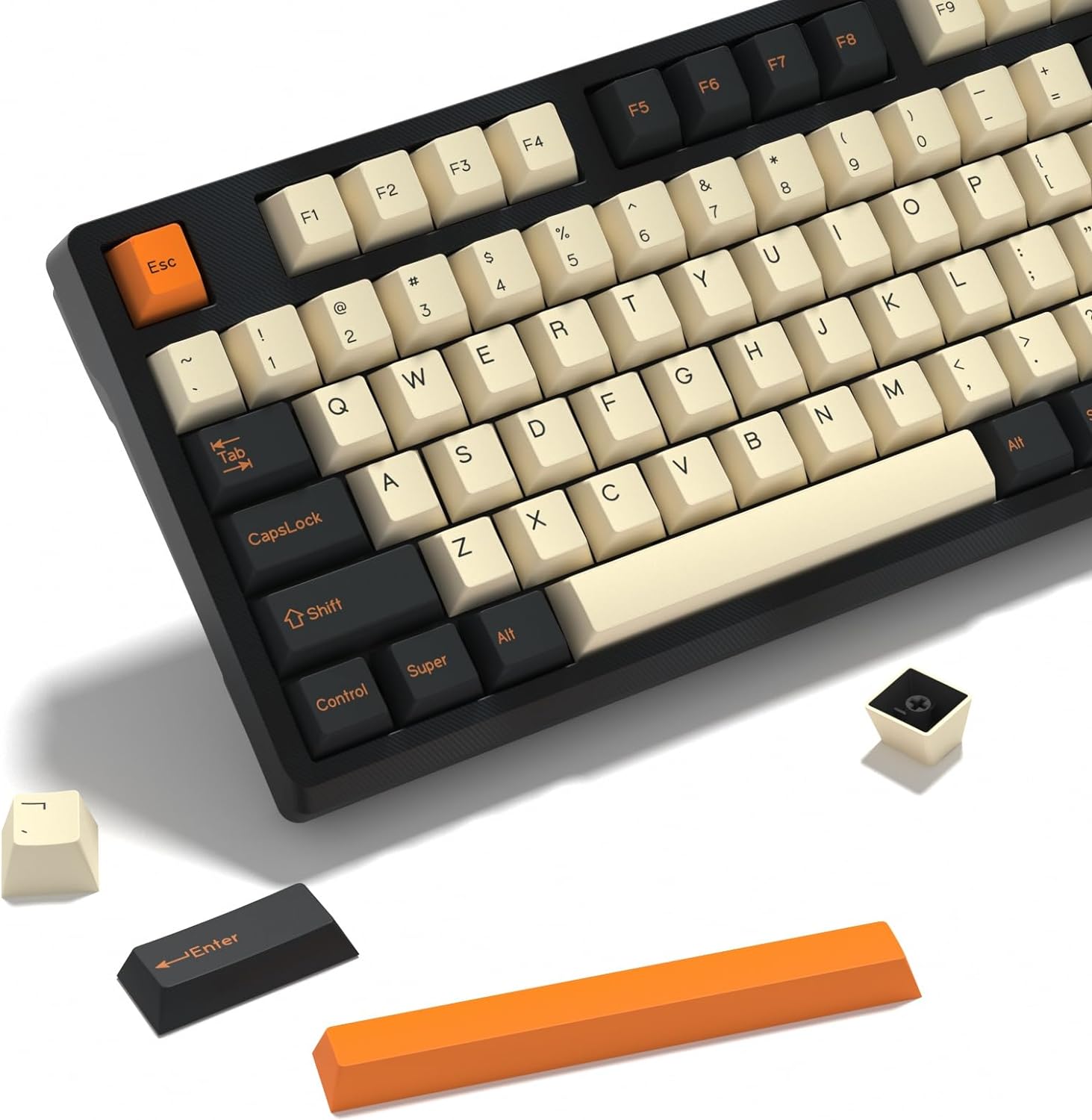 KBDIY PBT Keycap Set - Carbon – Control Shift Escape