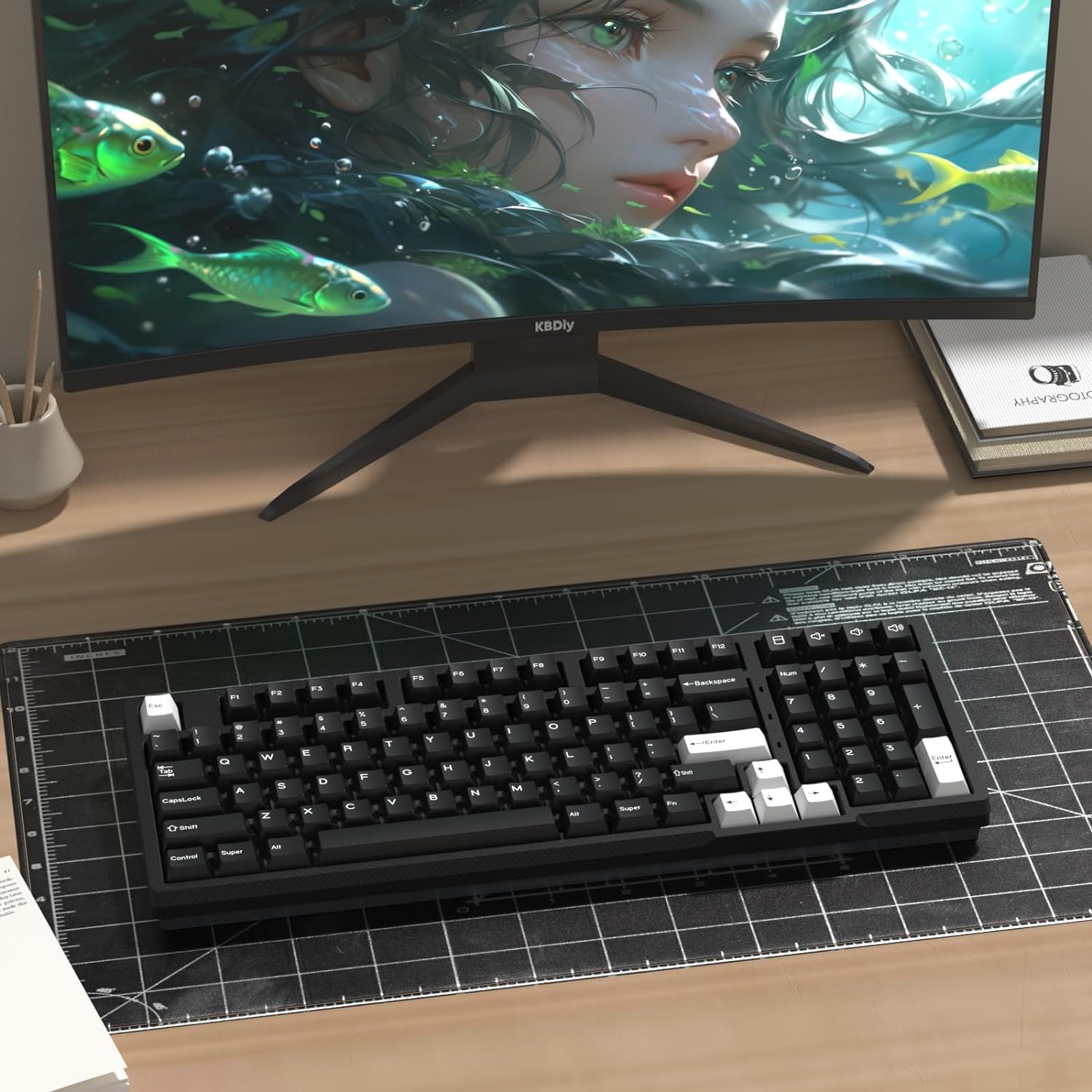 KBDIY PBT Keycap Set - WOB – Control Shift Escape